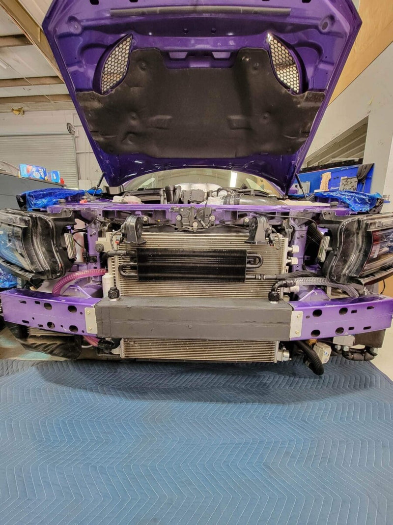 Hellcat Challenger & Charger PnP Supercharger Intercooler IC Chiller ...